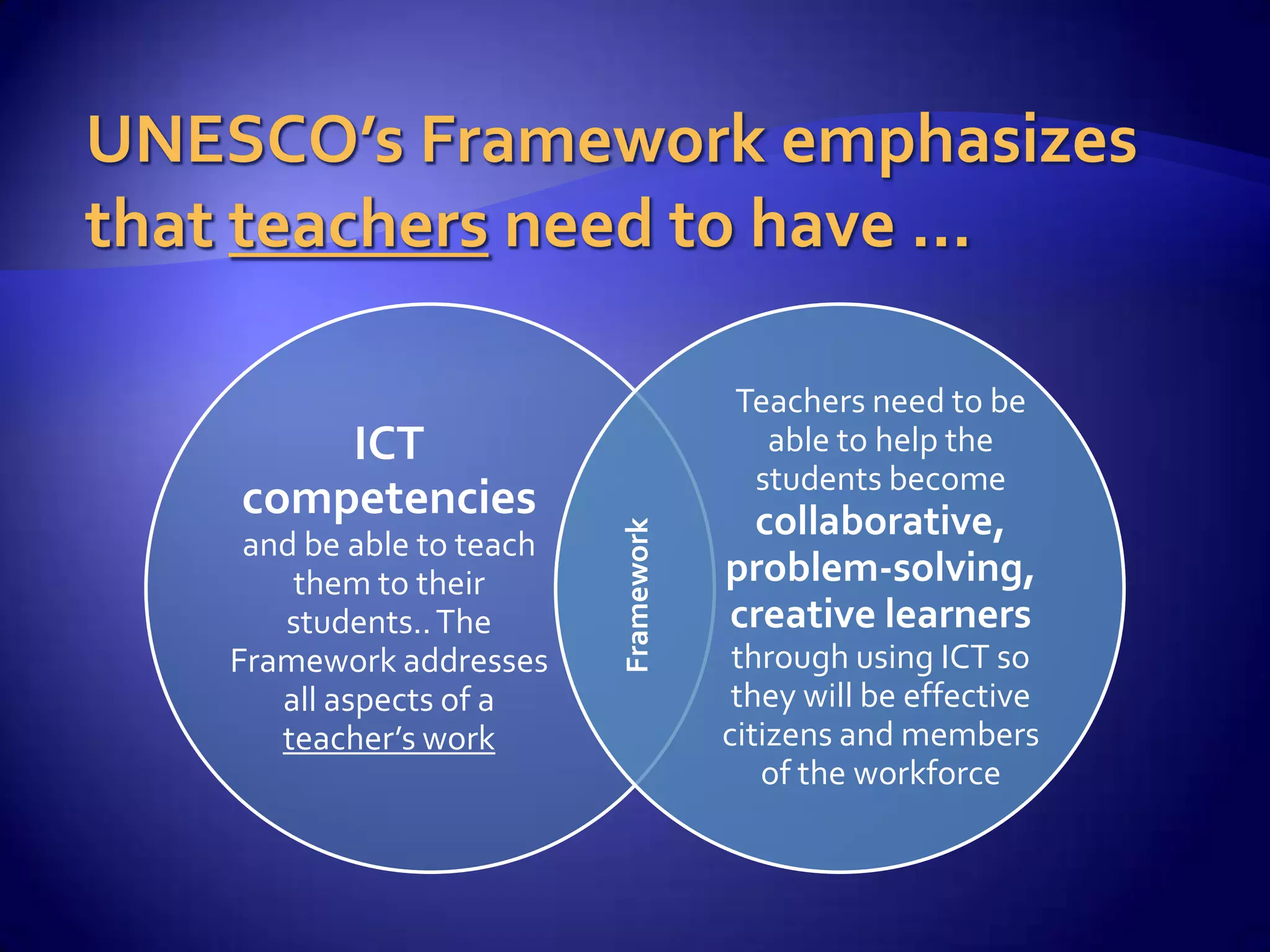 UNESCO framework | PPTX