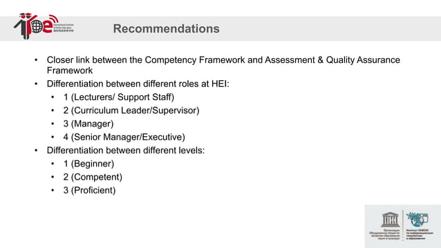 UNESCO ICT COMPETENCY FRAMEWORK FOR TEACHERS.pdf | Professional School ...