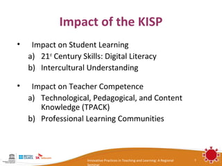 KFIT International School Project (KISP) | PPT | Professional School ...