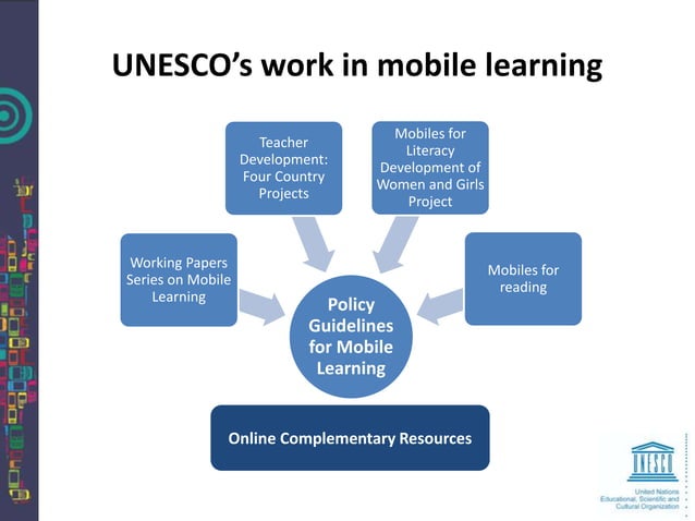 UNESCO Policy Guidelines for Mobile Learning | PPT