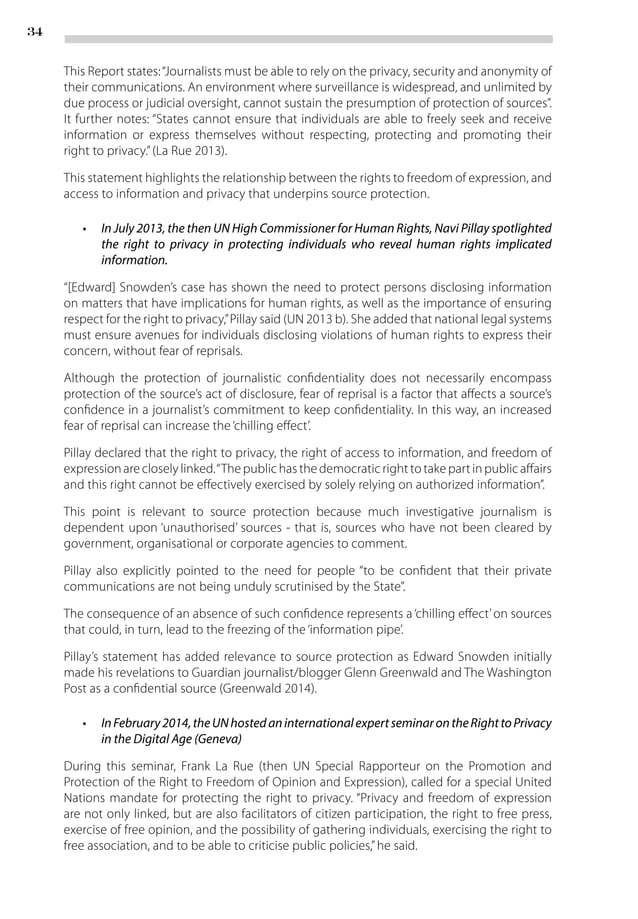 Unesco protecting sources | PDF