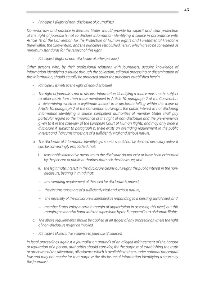 Unesco protecting sources | PDF