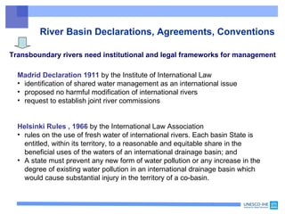 UNESCO Transboundary Waters | PPT