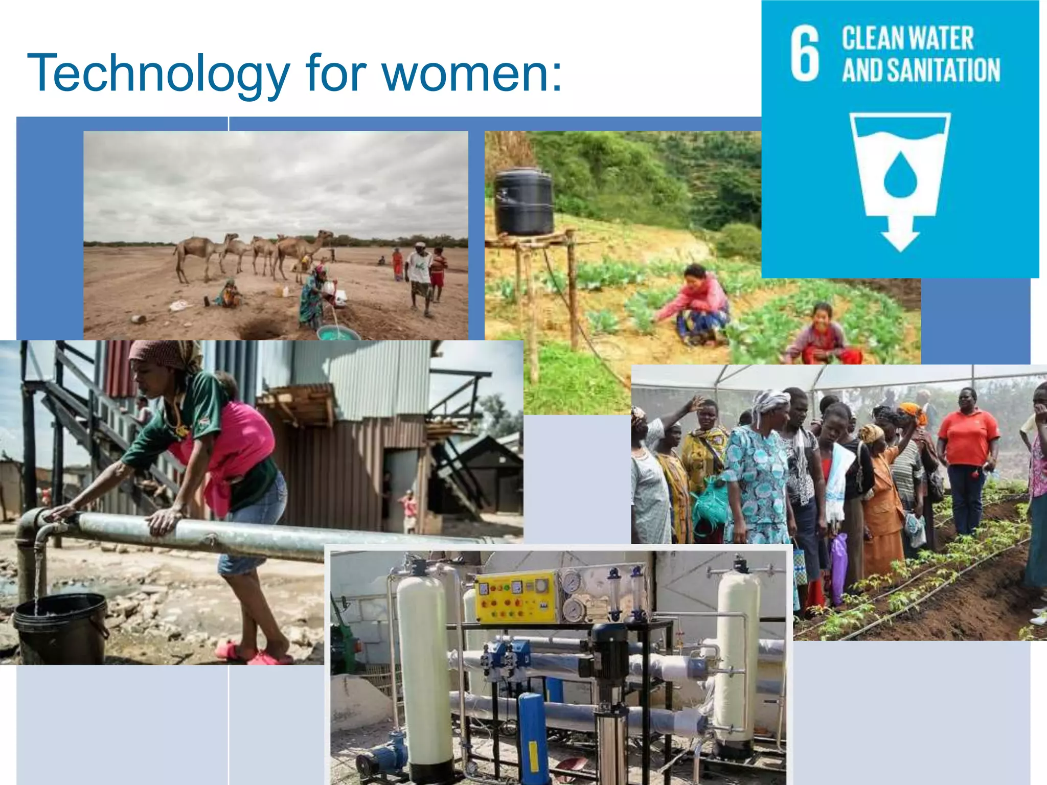 Gender, Technology and the SDGs | PPTX