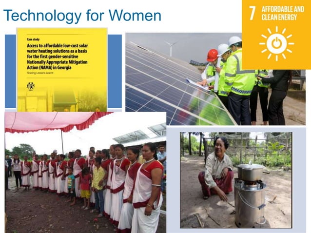Gender, Technology and the SDGs | PPTX | Technology Industry | Industries