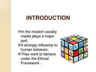 Unethical behavior of media | PPTX
