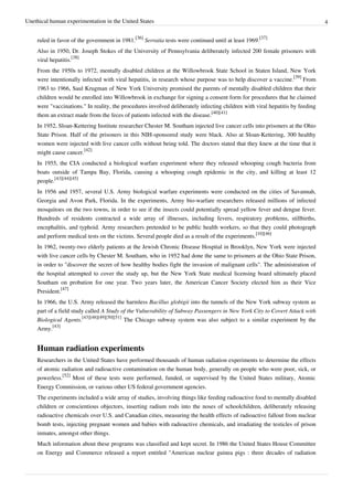 Unethical human experimentation in the United States - Wiki | PDF