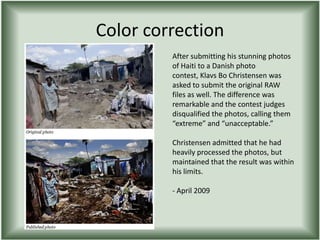 Unethical photojournalism | PPT