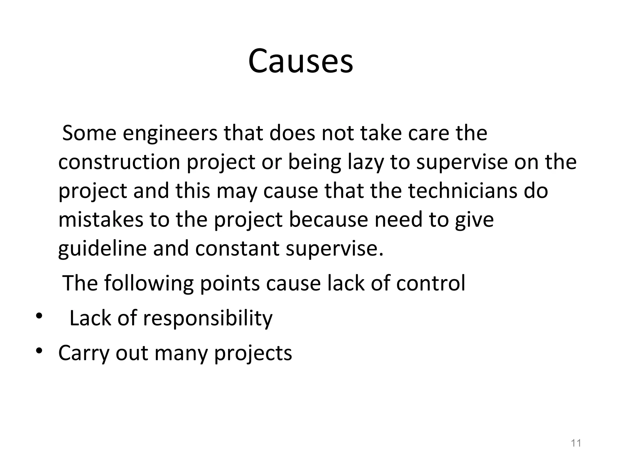 Unethical points about civil engineering | PPT