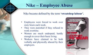 Unethical practices by global companies | PPTX