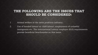 Unethical practices during food production | PPTX