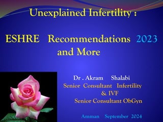 Unexplained infertility Amman 2024.pptx