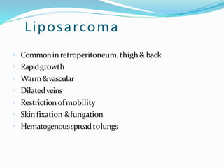 Unexplained lumps | PPTX