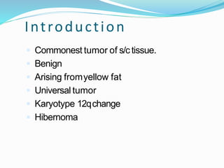 Unexplained lumps | PPTX