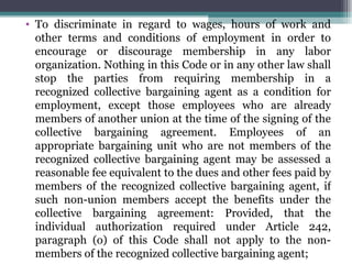 Unfair Labor Practices | PPT