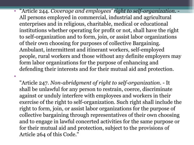 Unfair Labor Practices | PPT | Law