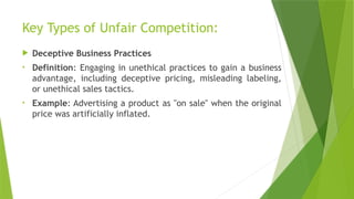 Unfair Competition in Intellectual Property Rights.pptx