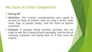 Unfair Competition in Intellectual Property Rights.pptx