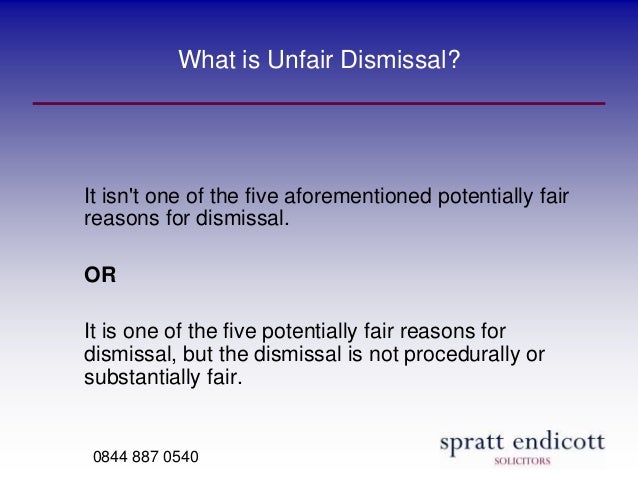 Unfair Dismissal In The UK unfair-dismissal-in-the-uk