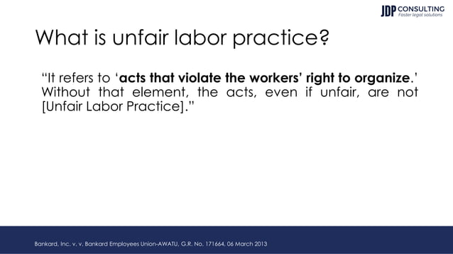 Unfair Labor Practice | PDF