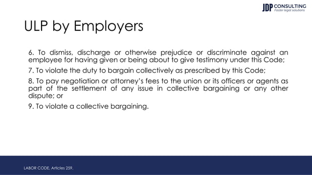 Unfair Labor Practice | PDF