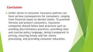 Unfair terms in consumer insurance policies and liabilities-3.pptx