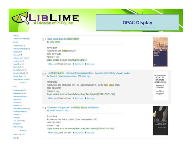 KOHA the first open-source Integrated Library System (ILS): An overview of its functions | PPT ...