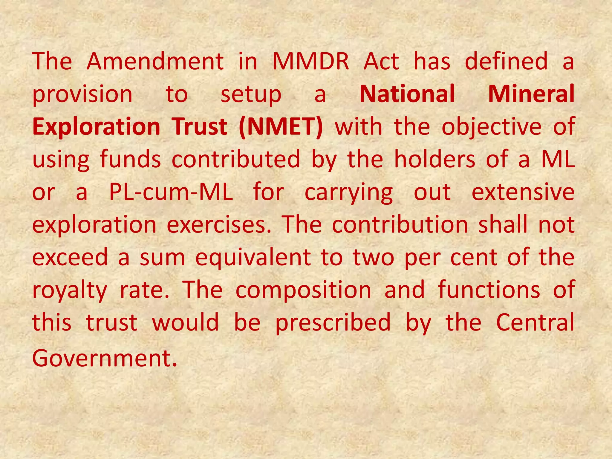 UNITED NATIONS FRAME WORK CLASSIFICATION (UNFC) AND ITS APPLICATION in ...