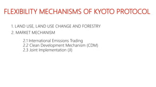 Unfccc and kyoto protocol escario | PPTX