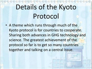 Unfccc, kyoto protocol, montreal protocol, pollution, international ...