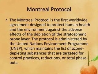 Unfccc, kyoto protocol, montreal protocol, pollution, international ...