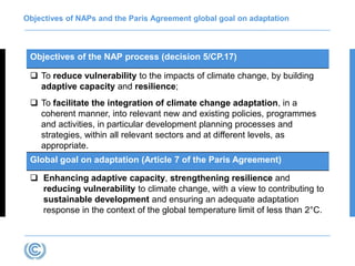 UNFCCC Overview of Process to Formulate and Implement NAPs - National ...