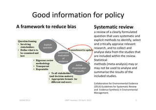 Overview of evidence‐based decision‐making | PPT