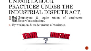 Unfiar labour practices | PPTX