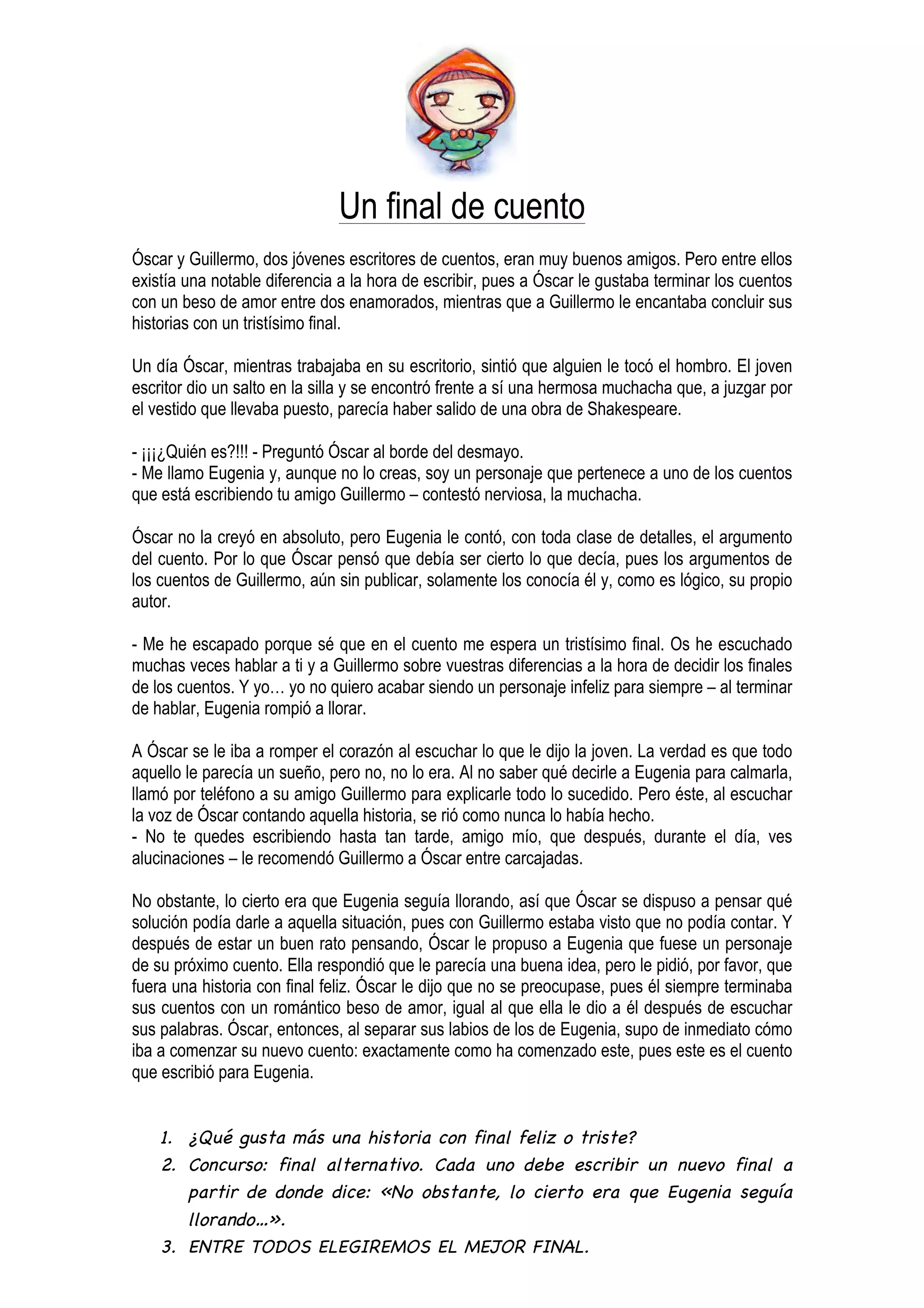 Un final de cuento | PDF