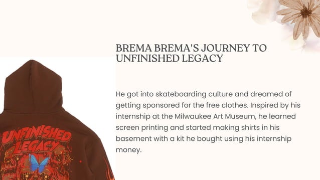 unfinished legacy it is a clothing brand | PPT