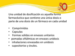 Unfiormidad de dosificacion | PPTX