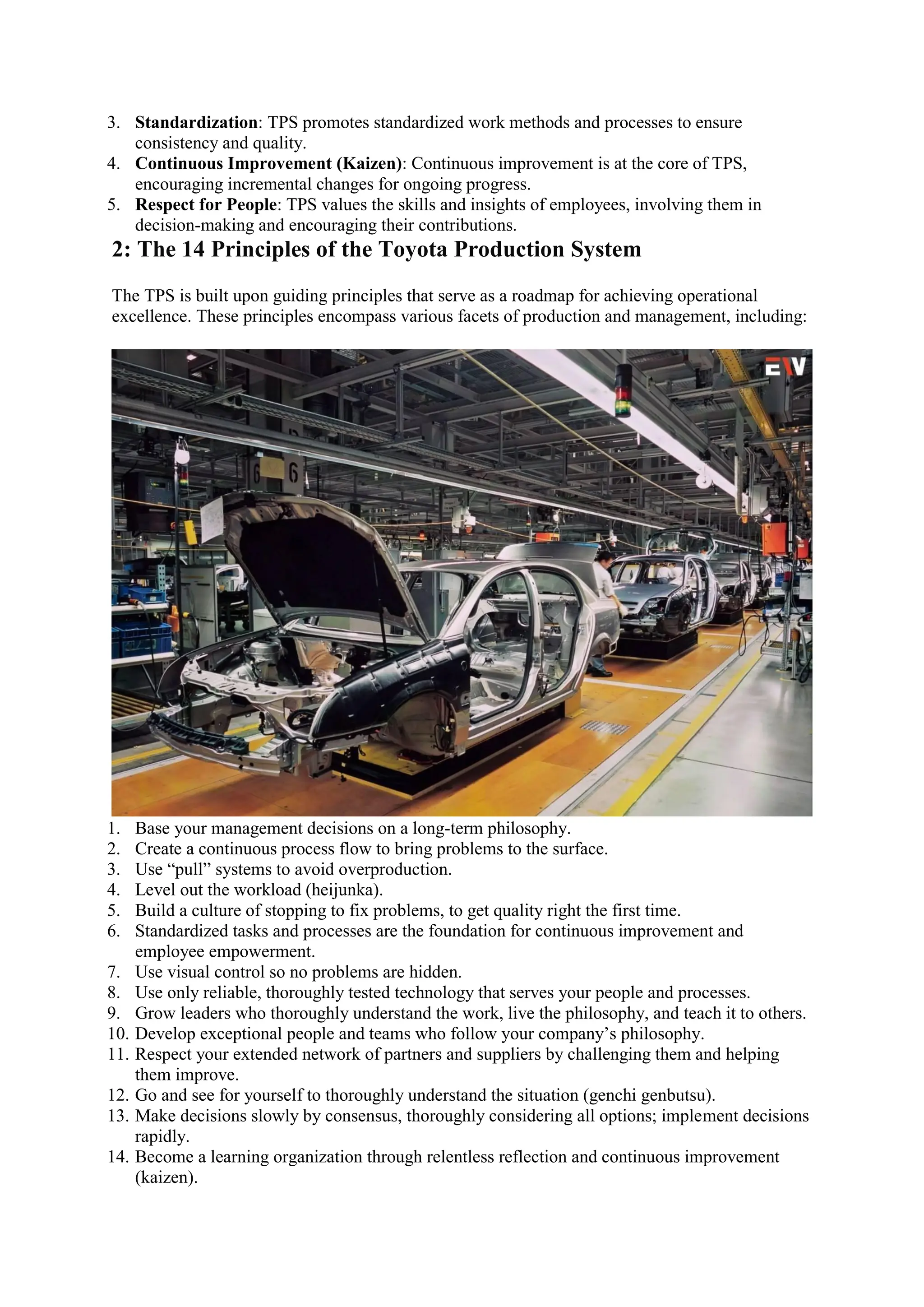 14 Principles of the Toyota Production System | Enterprise Wired | PDF