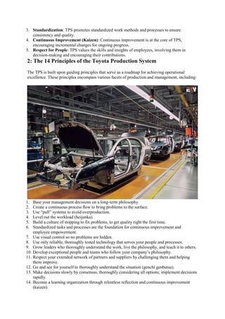 14 Principles of the Toyota Production System | Enterprise Wired | PDF