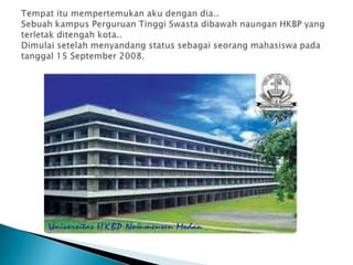 Unforgettable story | PPTX