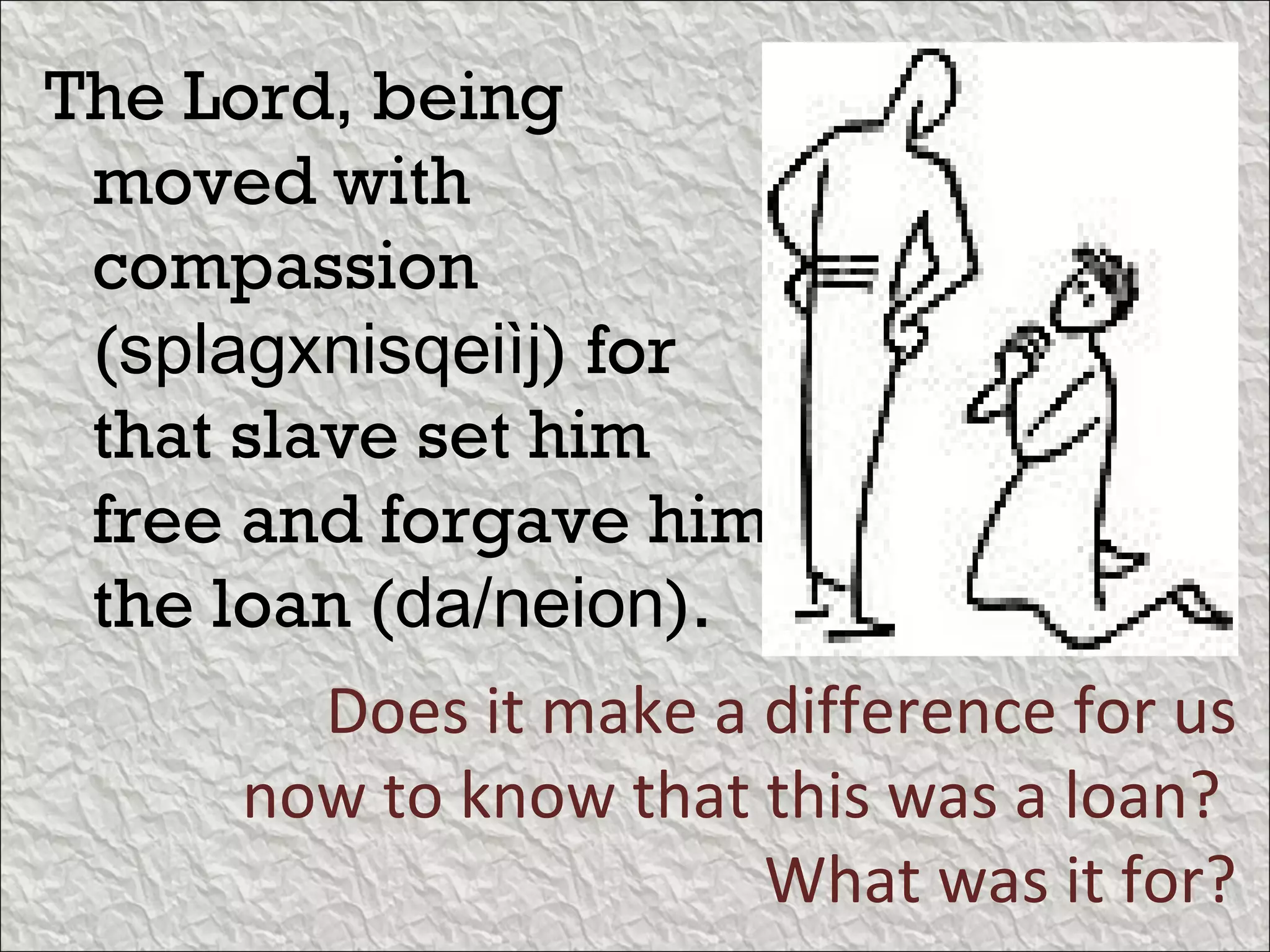 parable of the unforgiving servant | PPT