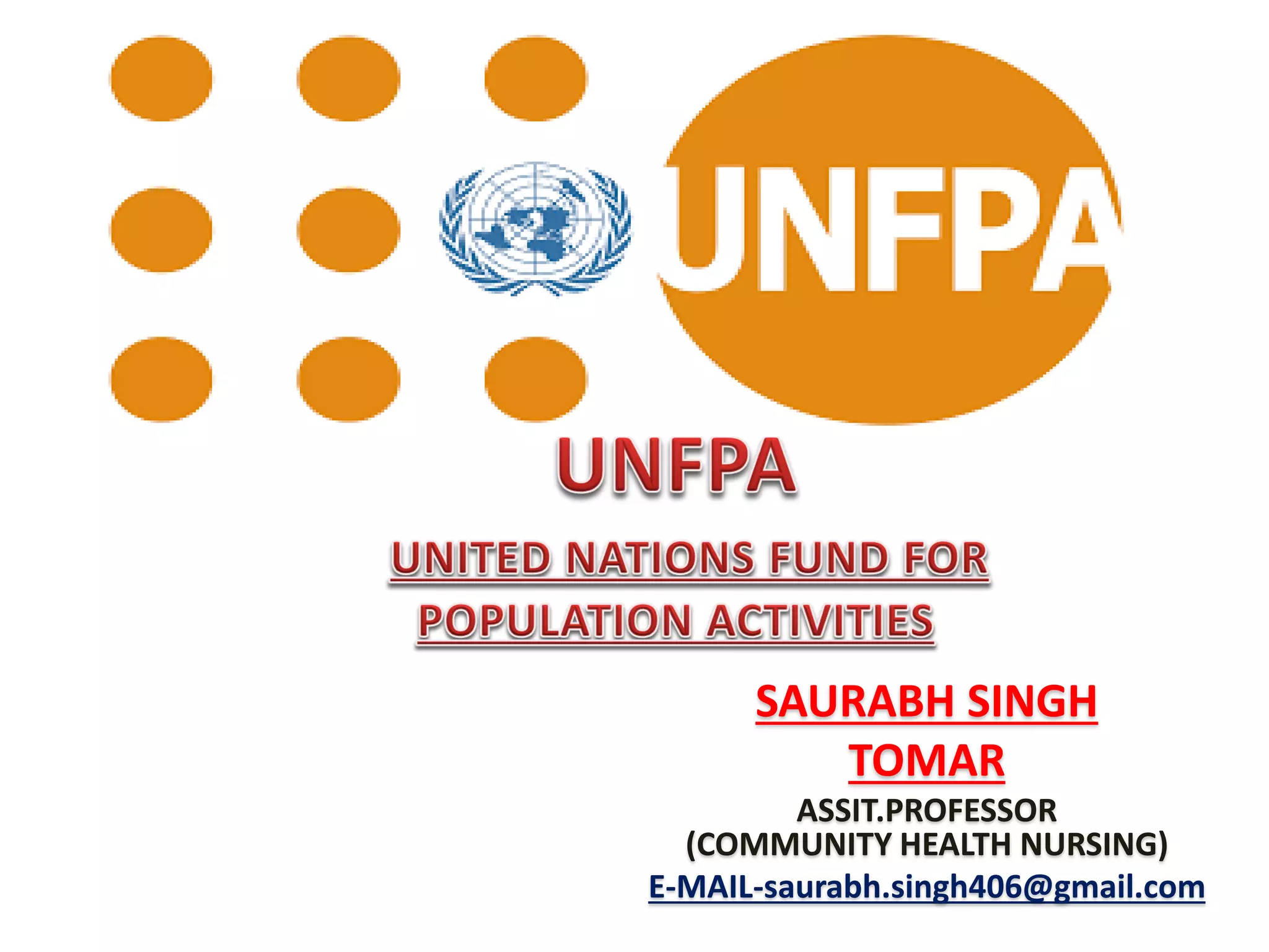 UNFPA (united nation fund for population activities) | PDF