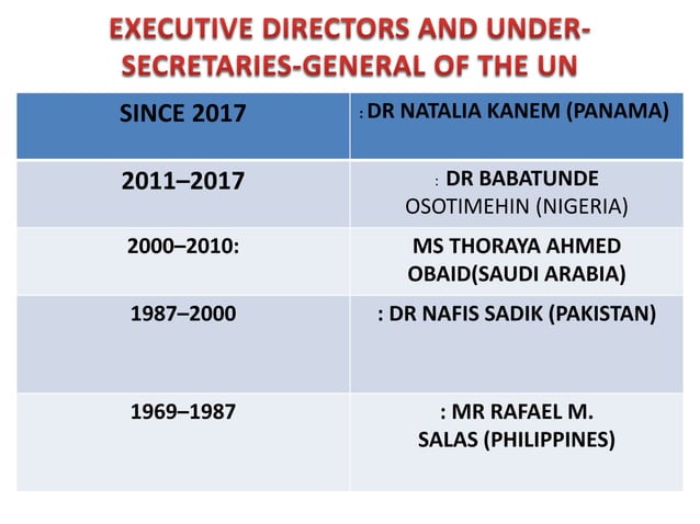 UNFPA (united nation fund for population activities) | PDF