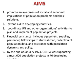 UNFPA (united nation fund for population activities) | PDF