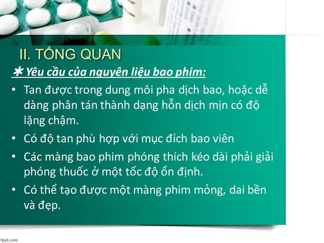 Ung dung gmp trong san xuat vien nen bao phim | PPT