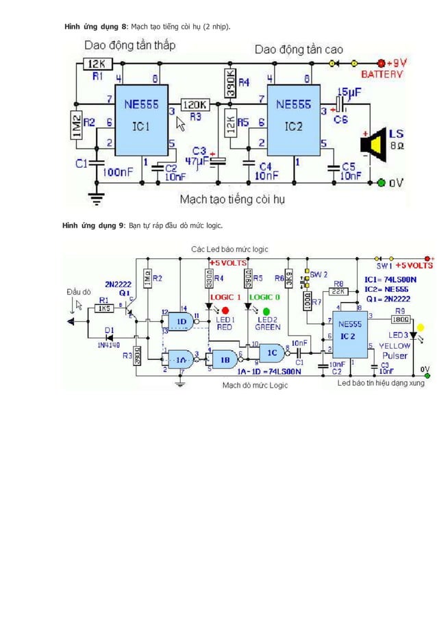 Ung dung ne555 | DOCX