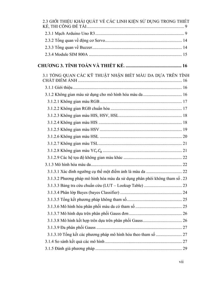 Đề tài: Ứng dụng xử lý ảnh thiết kế mạch chống trộm thông minh | PDF