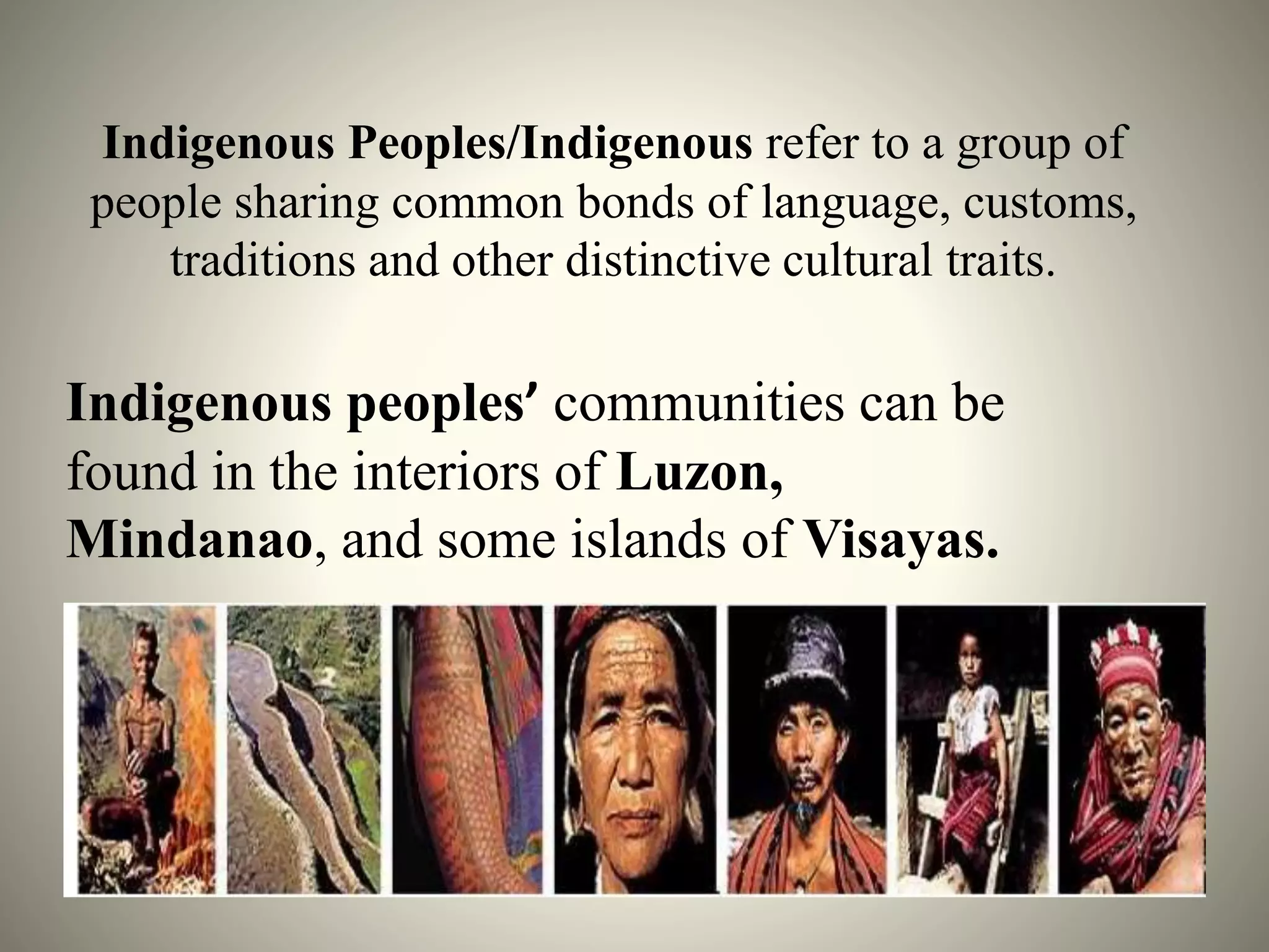 indigenous people in the philippines | PPTX