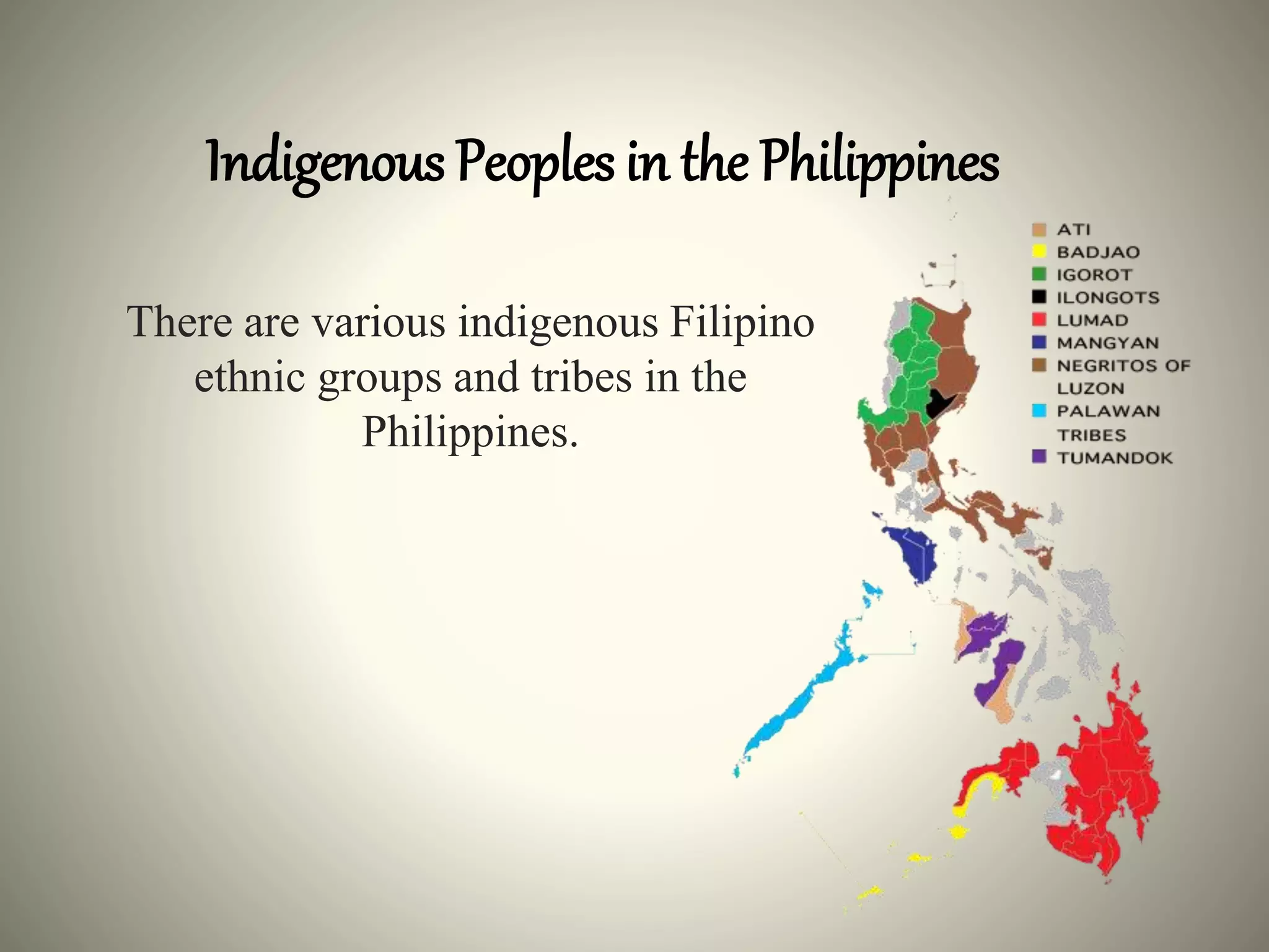 indigenous people in the philippines | PPTX