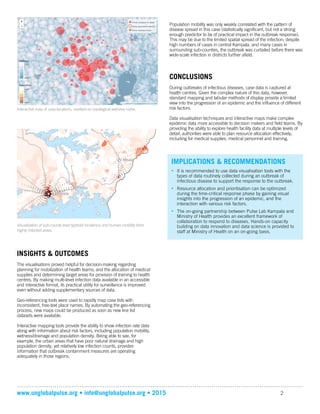 Data Visualisation and Interactive Mapping to Support Response to ...